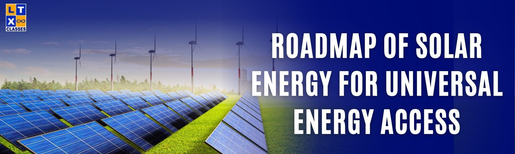 Roadmap for Promoting Solar Energy for Universal Energy Access