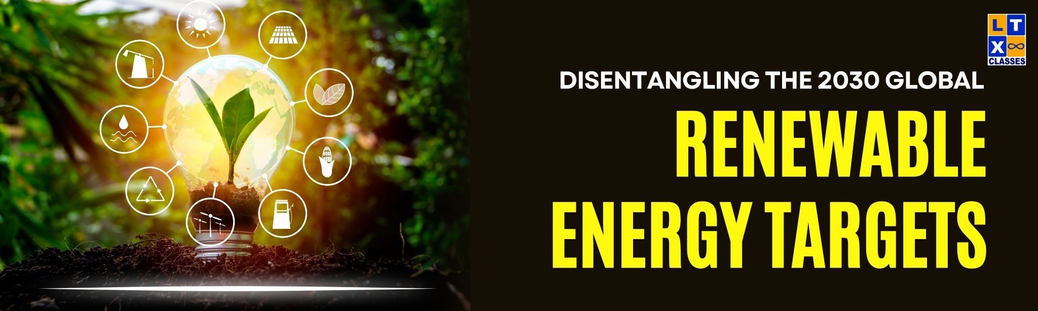 Disentangling the 2030 global renewable energy targets